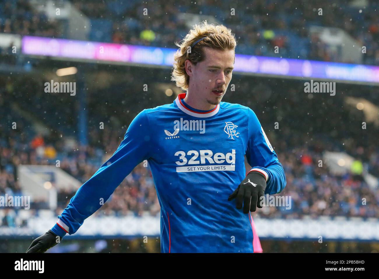 Glasgow, UK. 12th Mar, 2023. UK. Rangers played Raith Rovers in the ...
