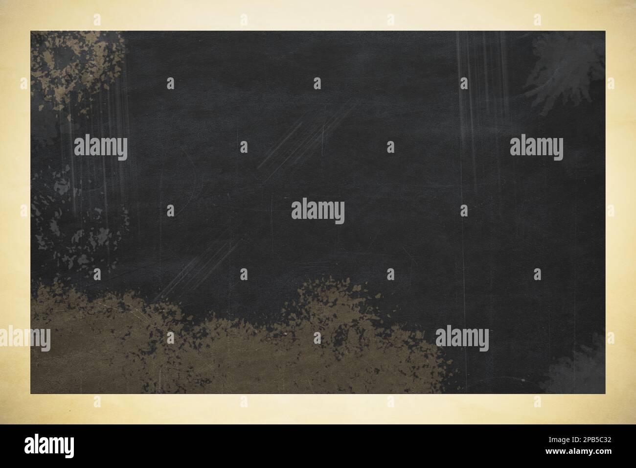 Old paper photo with empty space. Mockup for design Stock Photo - Alamy