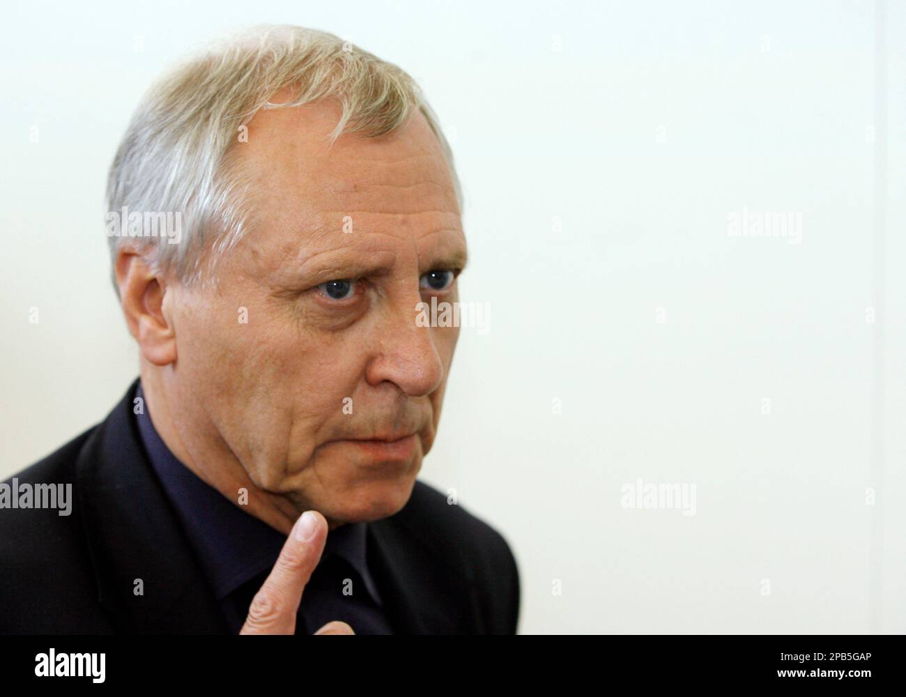 Director Peter Greenway poses during the photocall of the movie ...