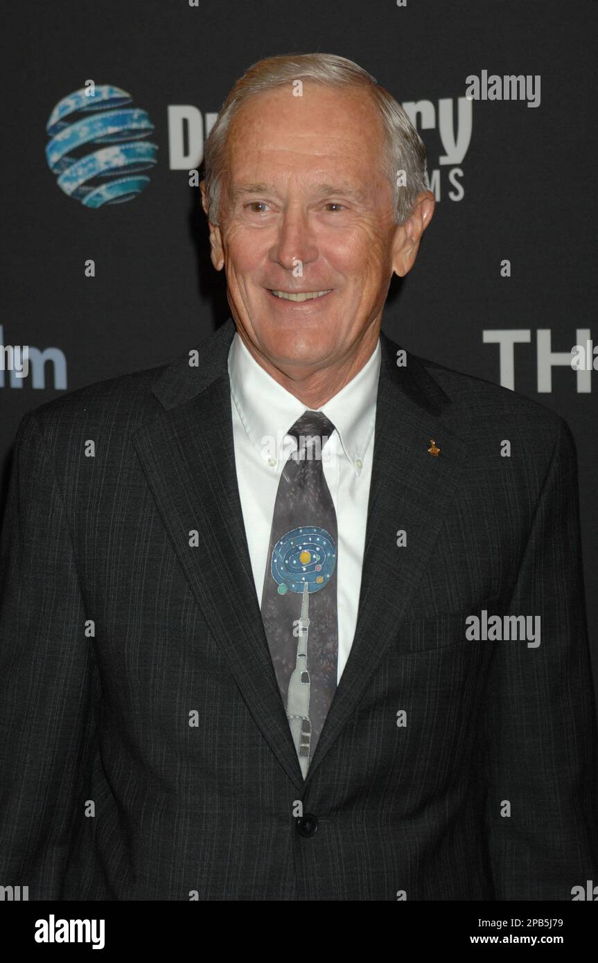 Former NASA Astronaut Charlie Duke arrives for the premiere of the "In ...