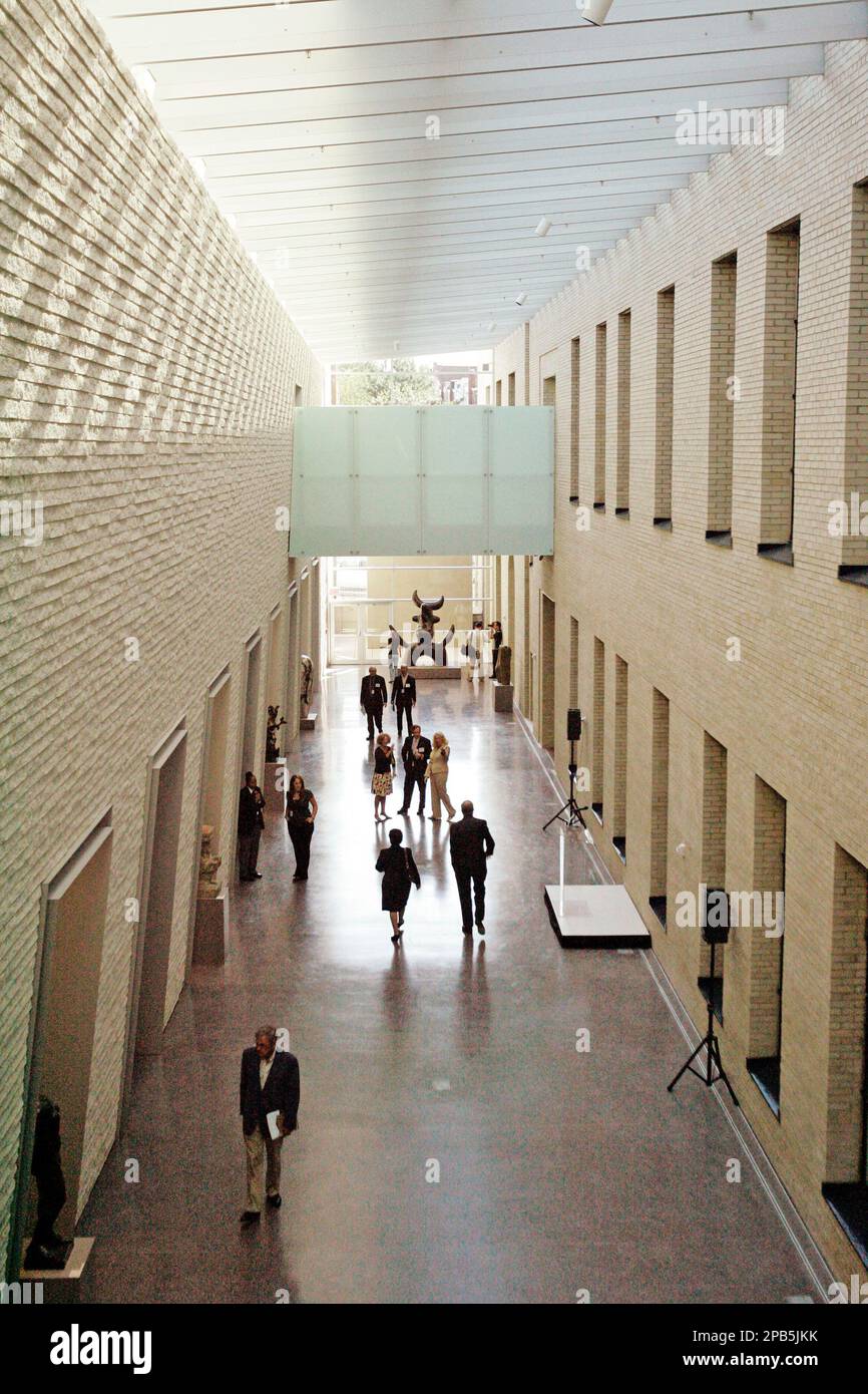 Shown is the Skylit Galleria in the Ruth and Raymond G. Perelman ...