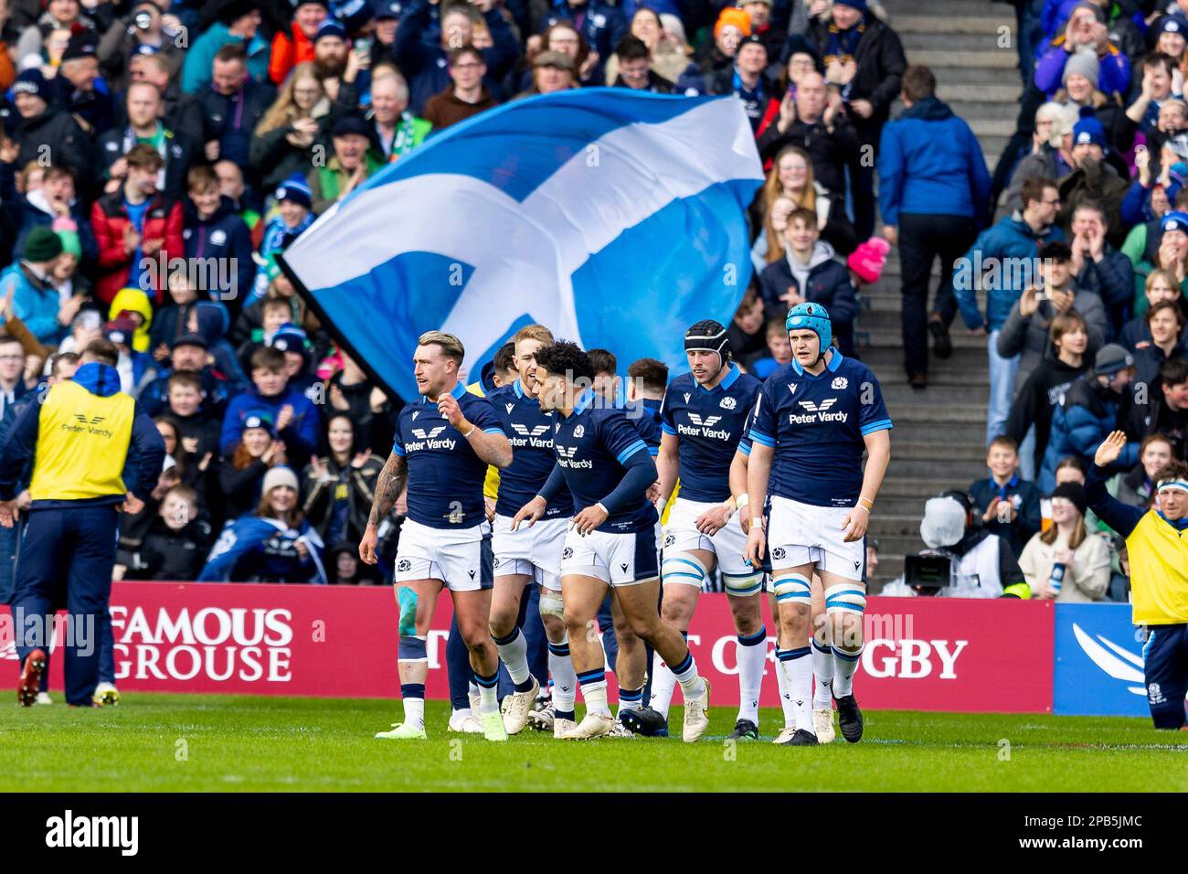 12th March 2023; Murrayfield Stadium, Edinburgh, Scotland: Six Nations ...