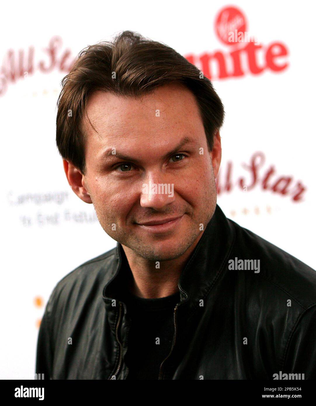 U.S. actor Christian Slater arrives for the Virgin Unite End Fistula ...