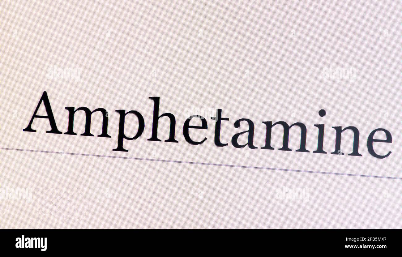 Amphetimine hi-res stock photography and images - Alamy