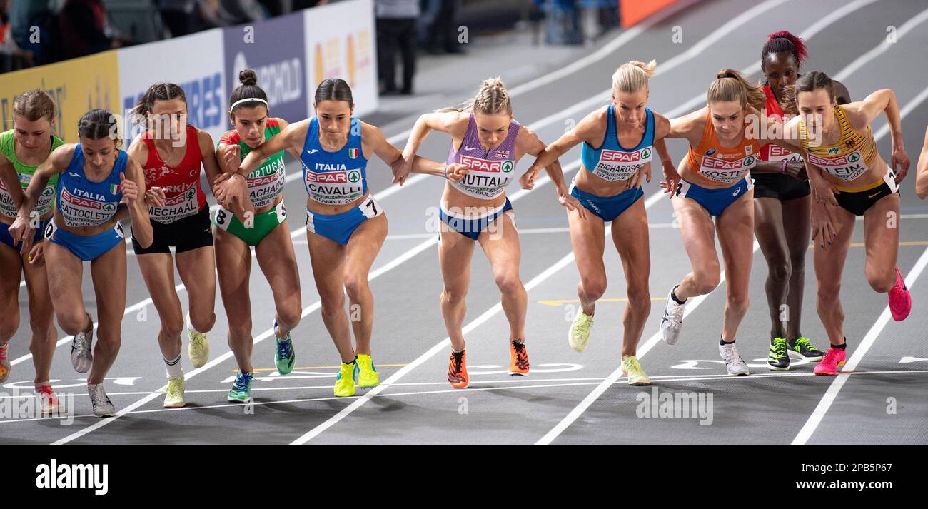 Hannah Nuttall of Great Britain & NI competing in the women’s 3000m ...
