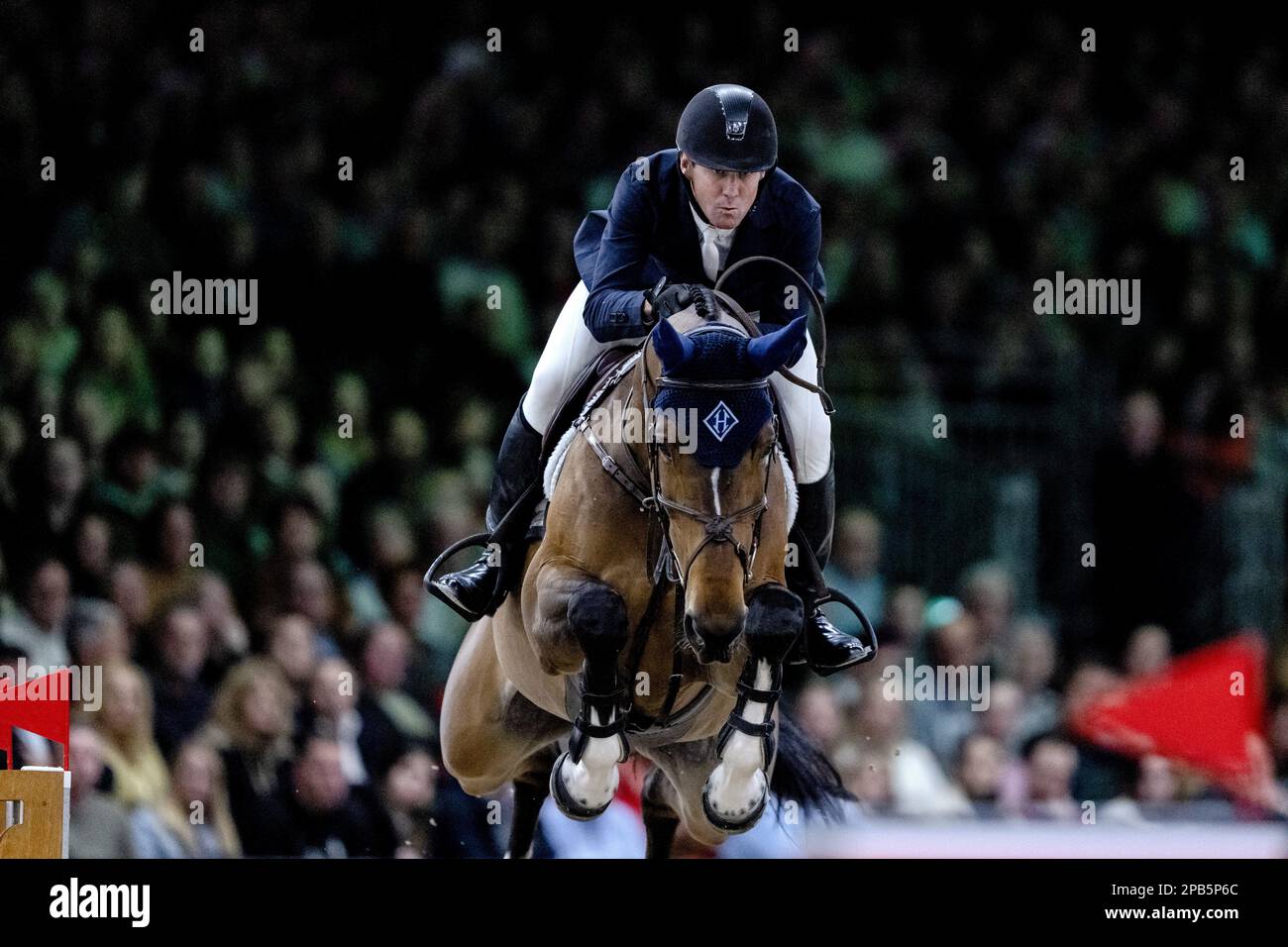 DEN BOSCH - Winner McLain Ward (USA) on HH Azur in action during the ...