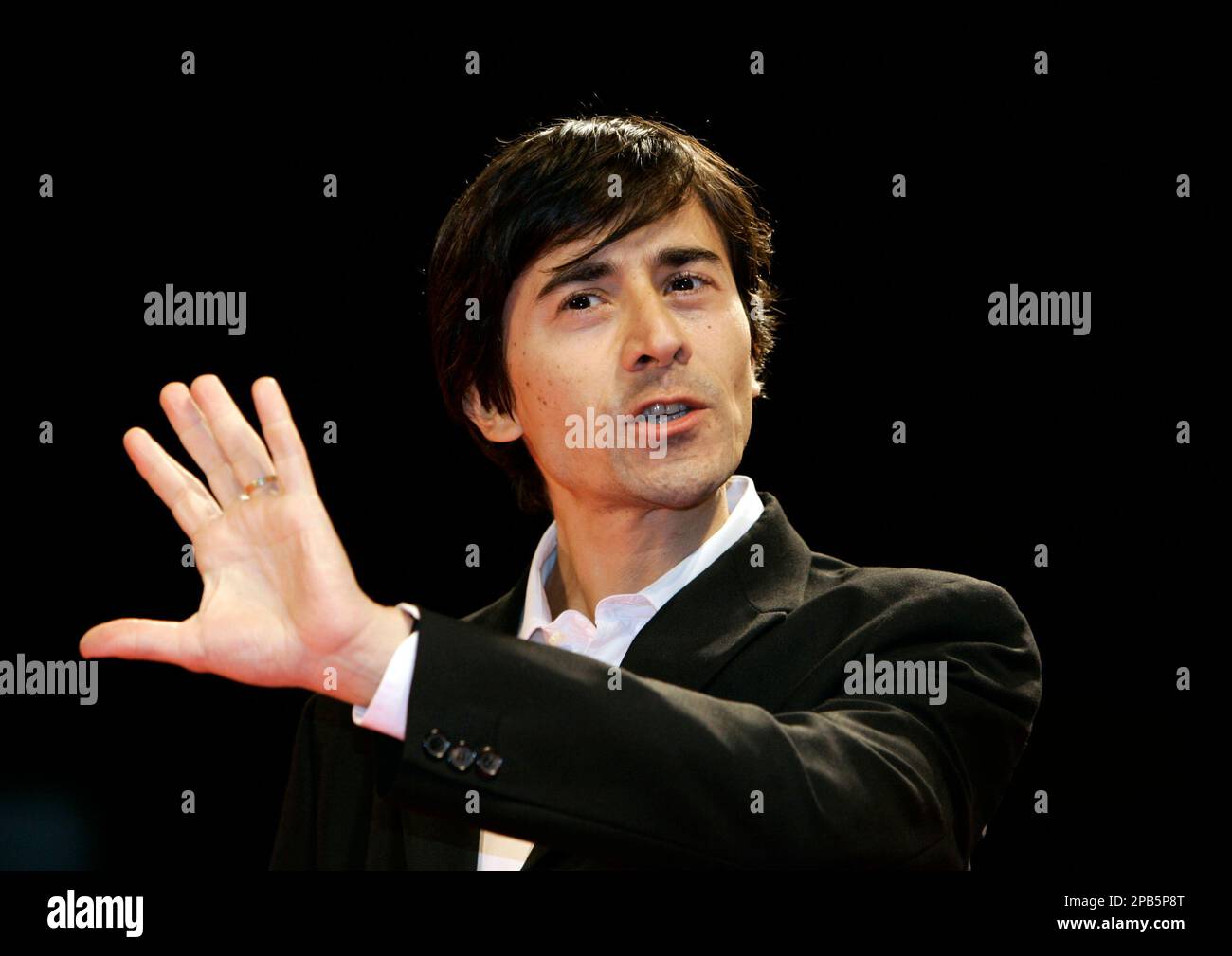 Italian actor Luigi Lo Cascio arrives for the screening of his latest ...
