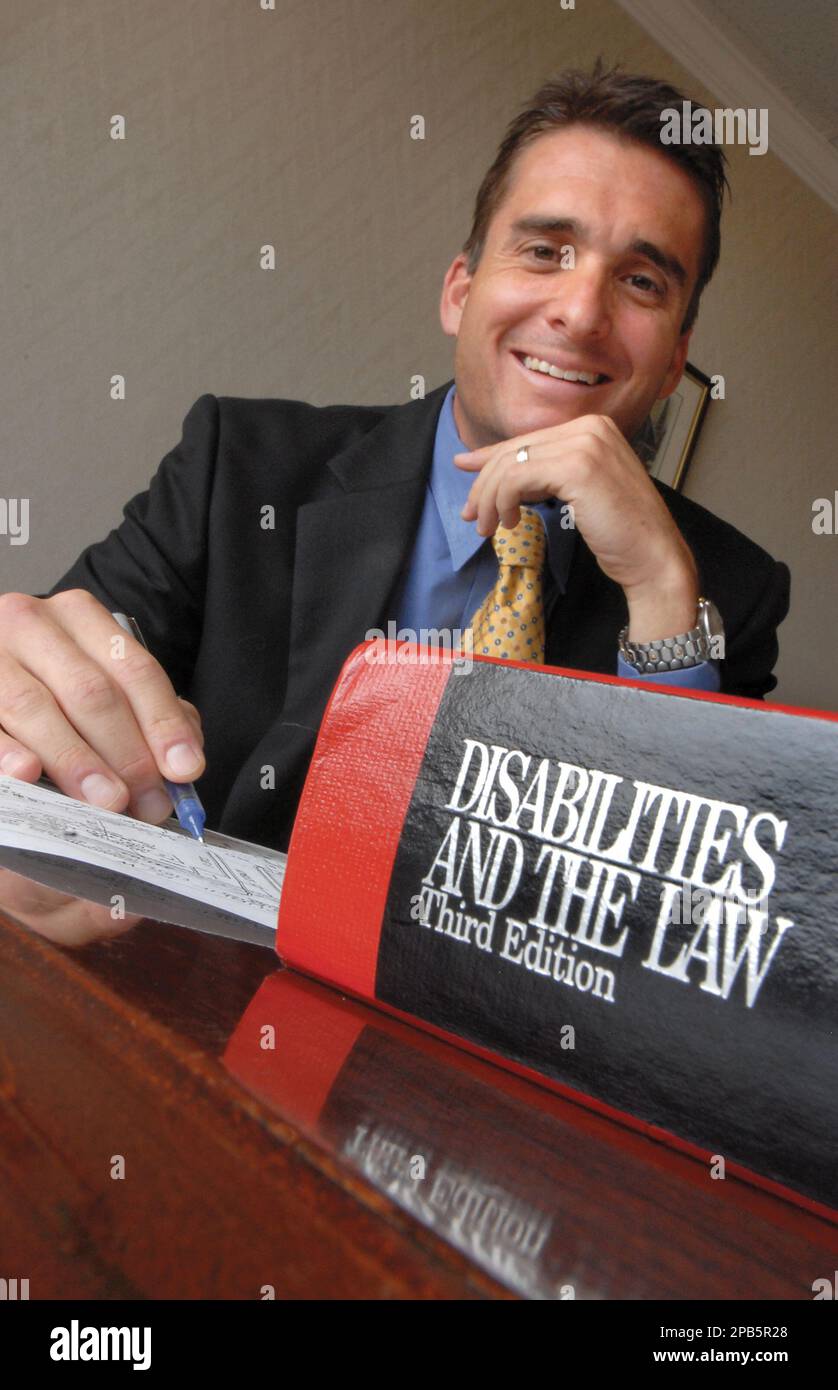 Attorney Joel Zuckerman is photographed Aug. 30, 2007, in his Rockville ...