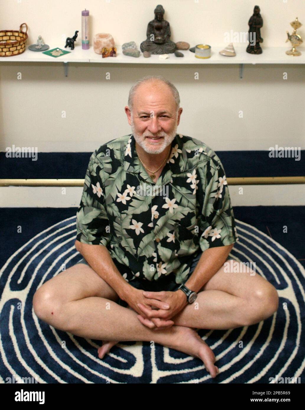 ** ADVANCE FOR WEEKEND EDITIONS OF SEPT. 8-9 **Rabbi Roger Ross poses ...