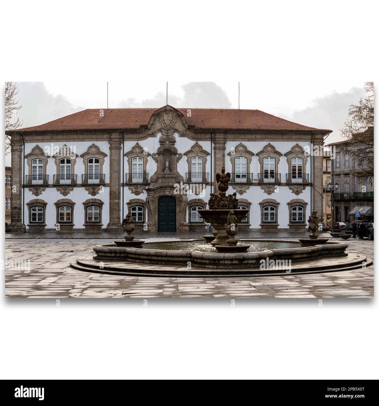 The Braga Town Hall historical building Stock Photo - Alamy