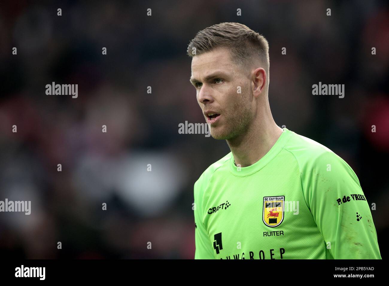 EINDHOVEN - SC Cambuur goalkeeper Robin Ruiter during the Dutch premier ...