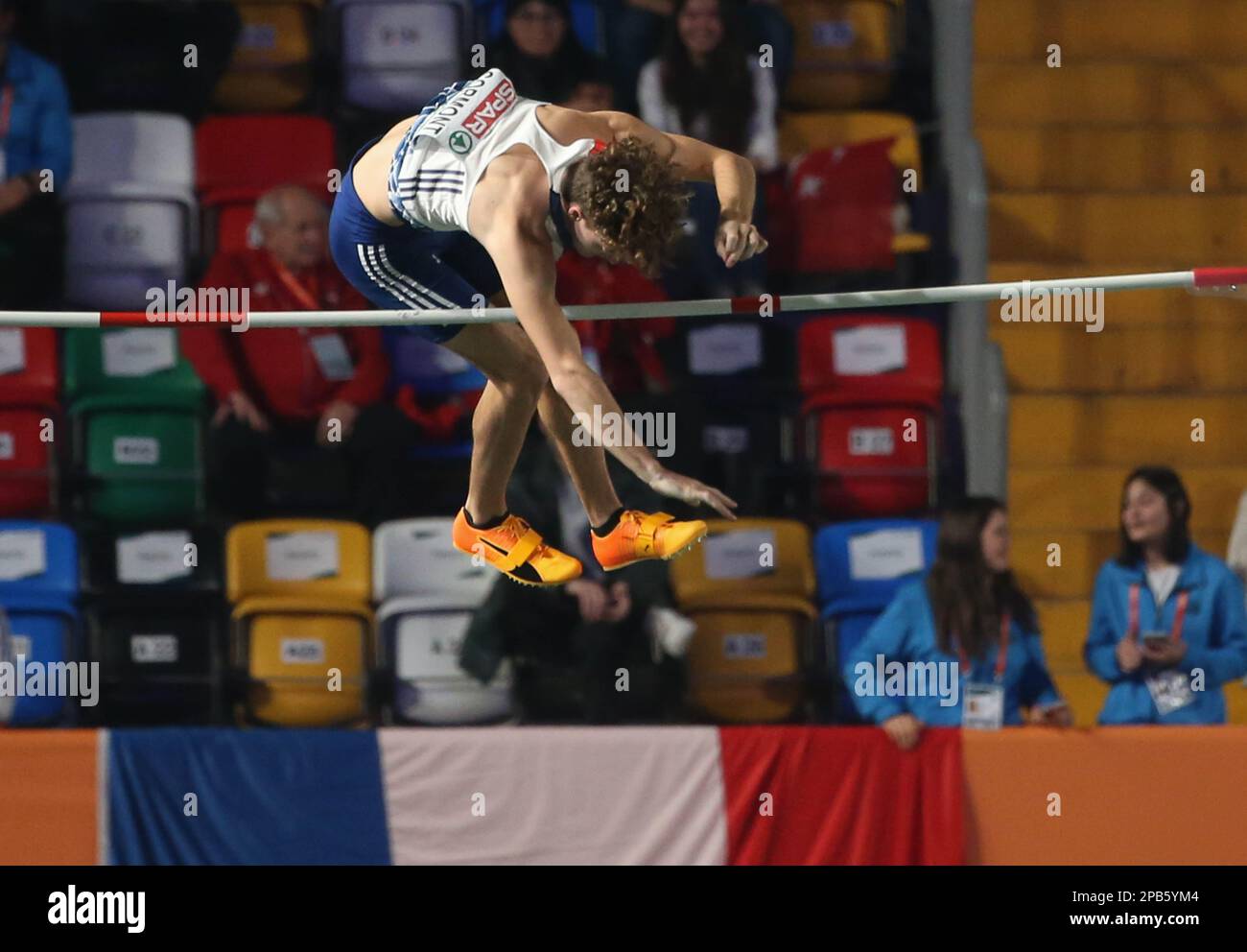 Ethan CORMONT of France Pole Vault Men Final during the European ...