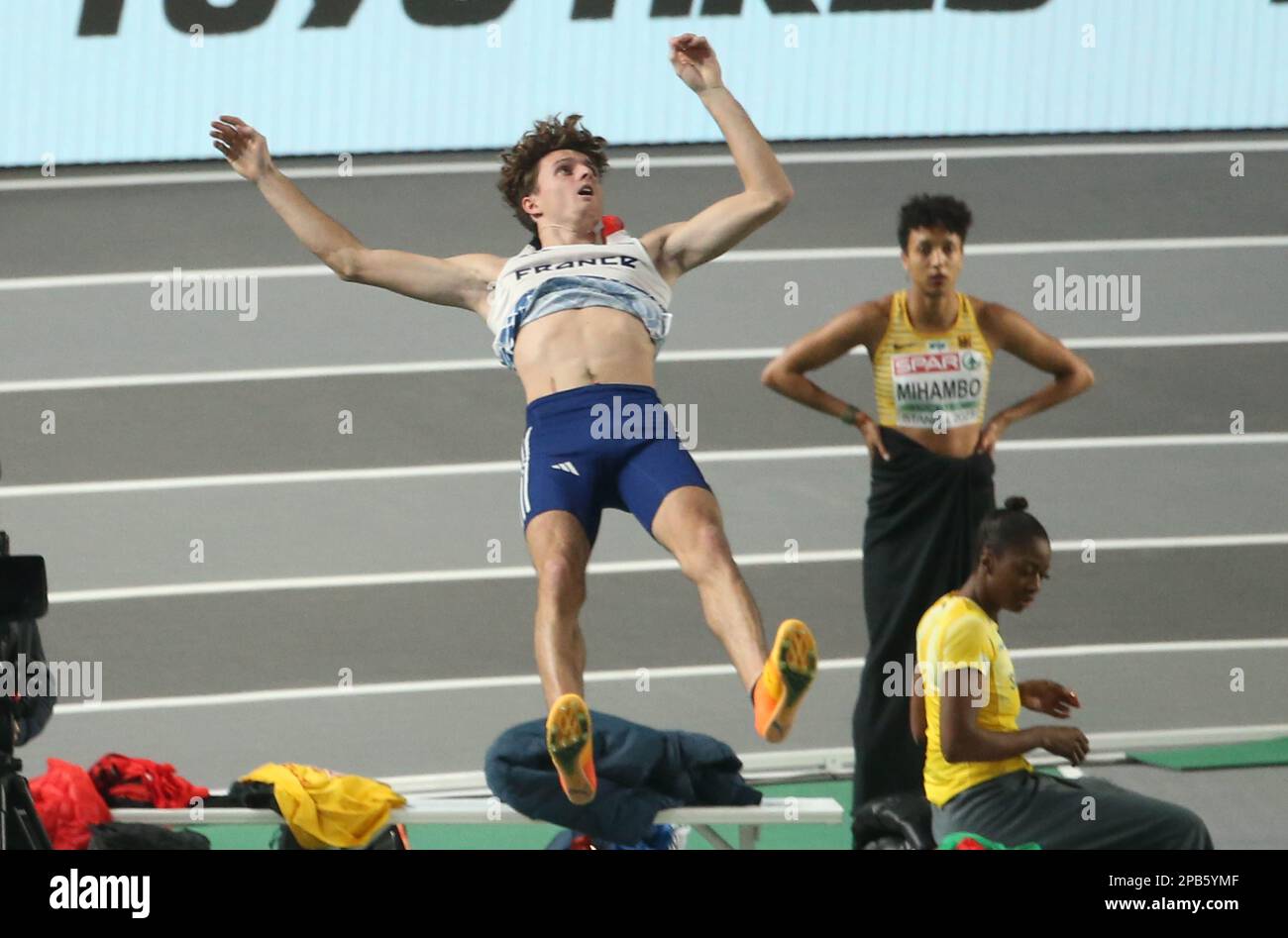 Ethan CORMONT of France Pole Vault Men Final during the European ...