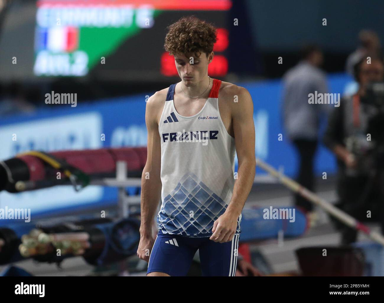 Ethan CORMONT of France Pole Vault Men Final during the European ...