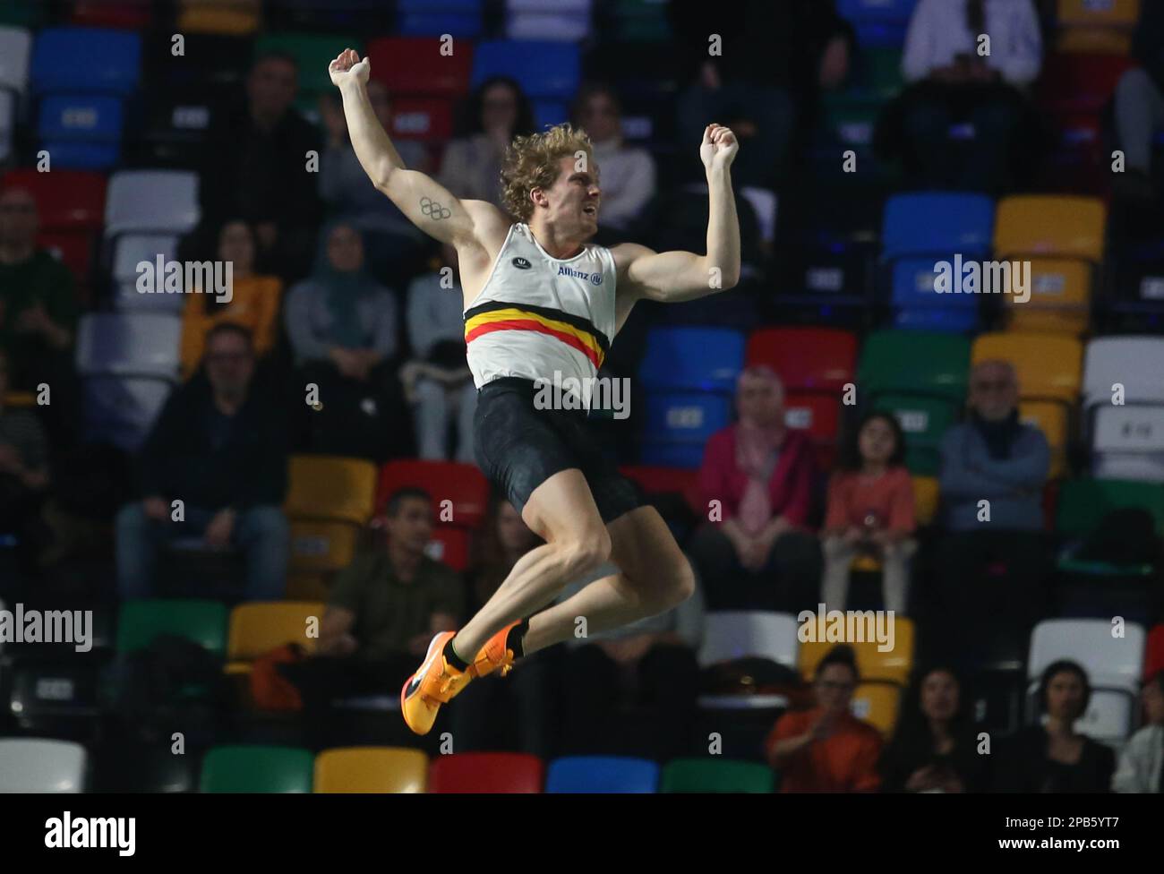 Ben BROEDERS of Belgium Pole Vault Men Final during the European ...