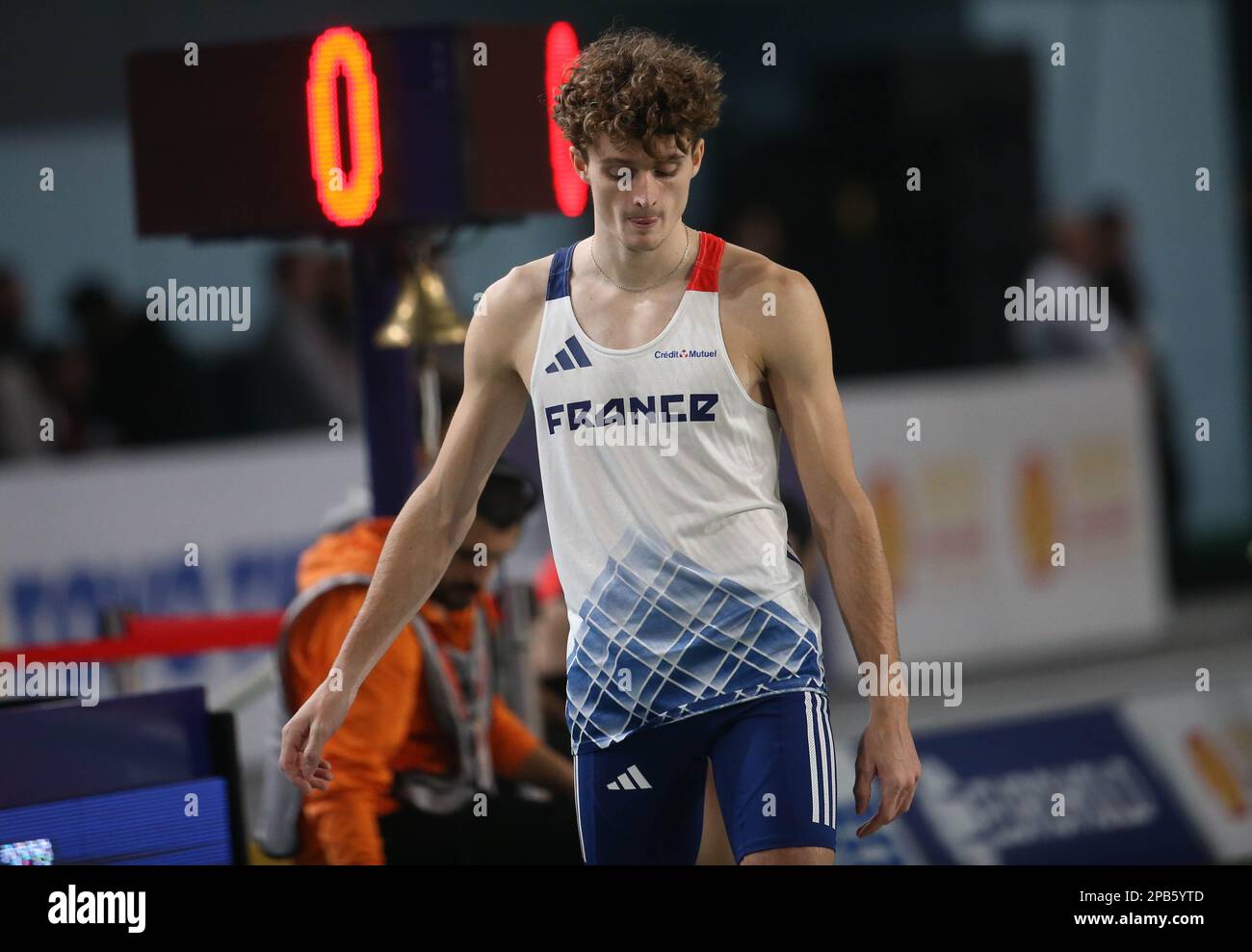 Ethan CORMONT of France Pole Vault Men Final during the European ...
