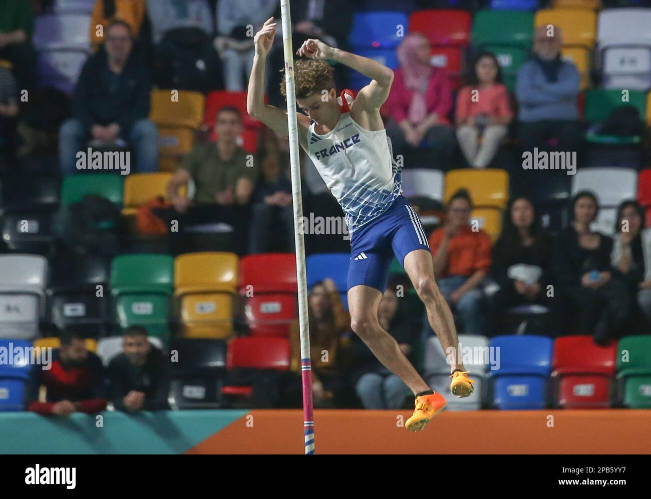 Ethan CORMONT of France Pole Vault Men Final during the European ...