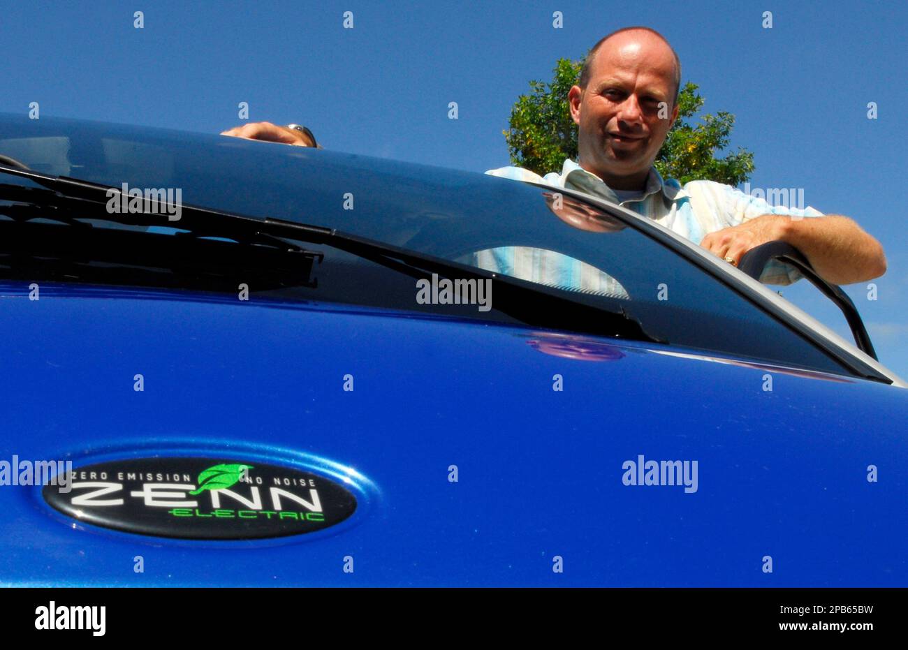 **ADVANCE FOR TUESDAY, SEPT. 4** Ian Clifford, founder and CEO of Zenn ...