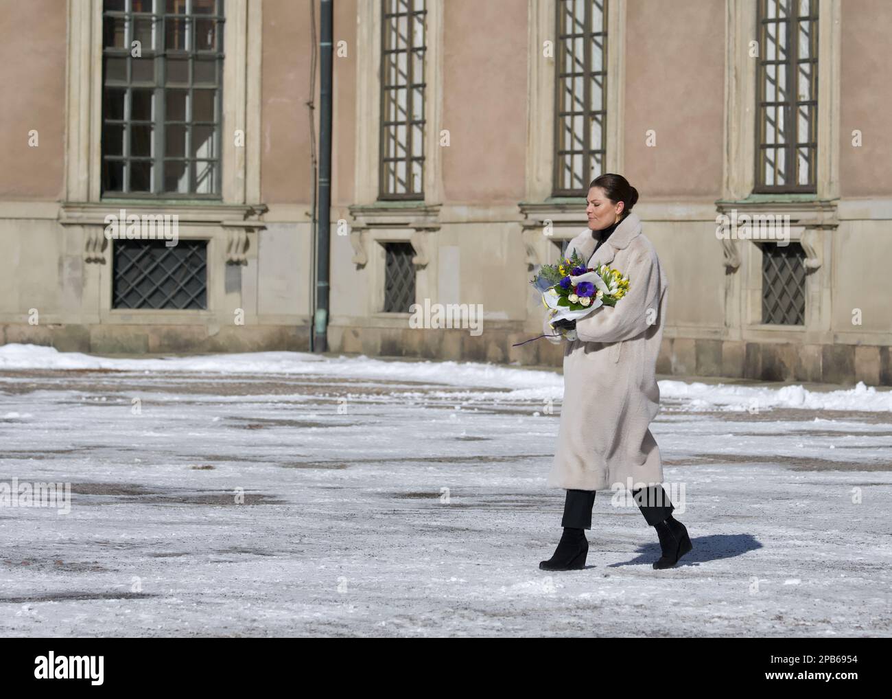 STOCKHOLM, SWEDEN - MARCH 12, 2023 : Crown Princess Victoria ...