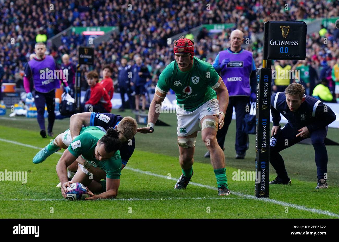 CAPTION CORRECTION: CORRECTING PLAYER ID Ireland’s James Lowe beats ...