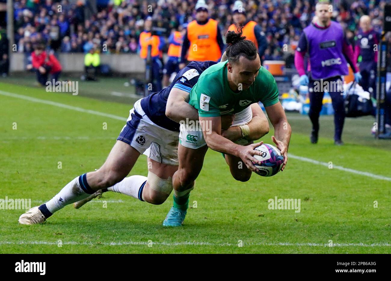 CAPTION CORRECTION: CORRECTING PLAYER ID Ireland’s James Lowe beats ...