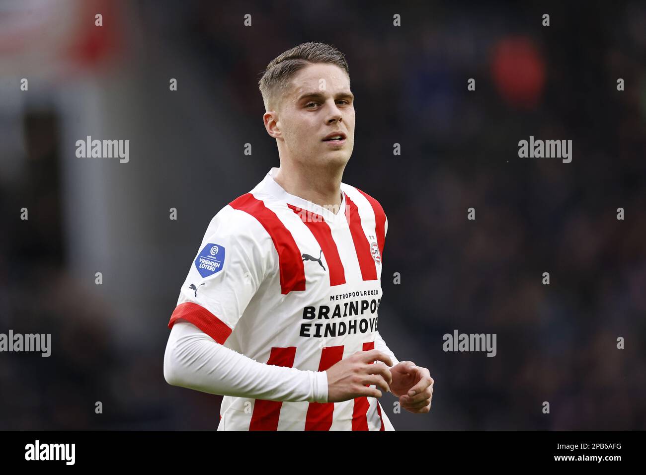 EINDHOVEN - Joey Veerman of PSV Eindhoven during the Dutch premier ...