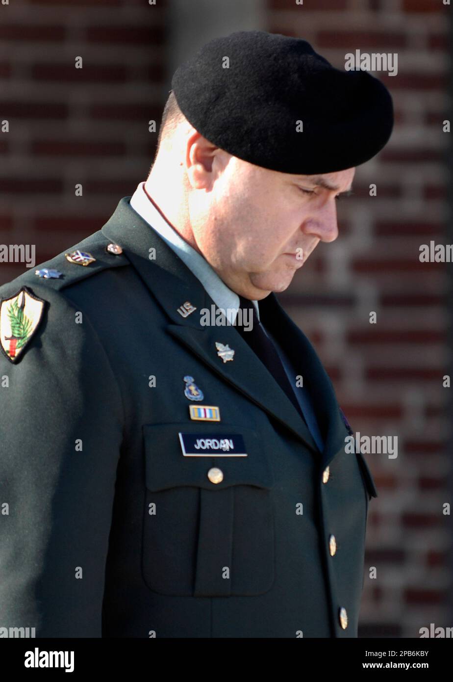 U.S. Army Lt. Col. Steven J. Jordan, the former head of the ...