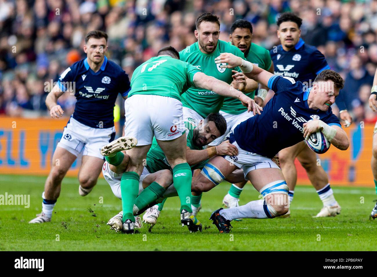 12th March 2023; Murrayfield Stadium, Edinburgh, Scotland: Six Nations ...