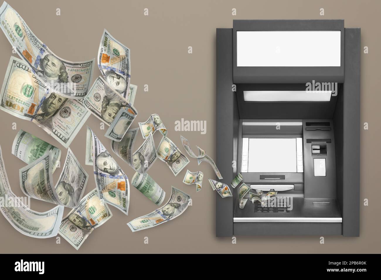 100 dollar bill template hi-res stock photography and images - Alamy