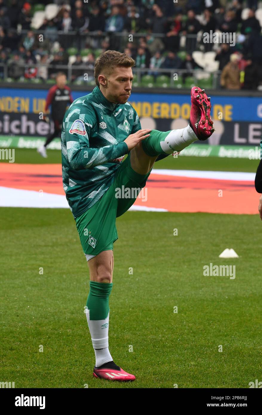 Bremen, Germany. 12th Mar, 2023. Soccer: Bundesliga, Werder Bremen ...