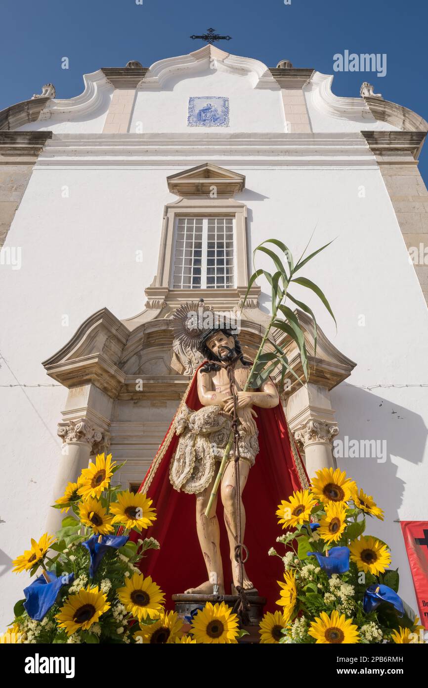 Triumphal Procession on Palm Sunday in Tavira, Algarve region, Portugal ...