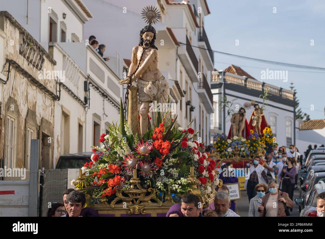 Triumphal Procession on Palm Sunday in Tavira, Algarve region, Portugal ...
