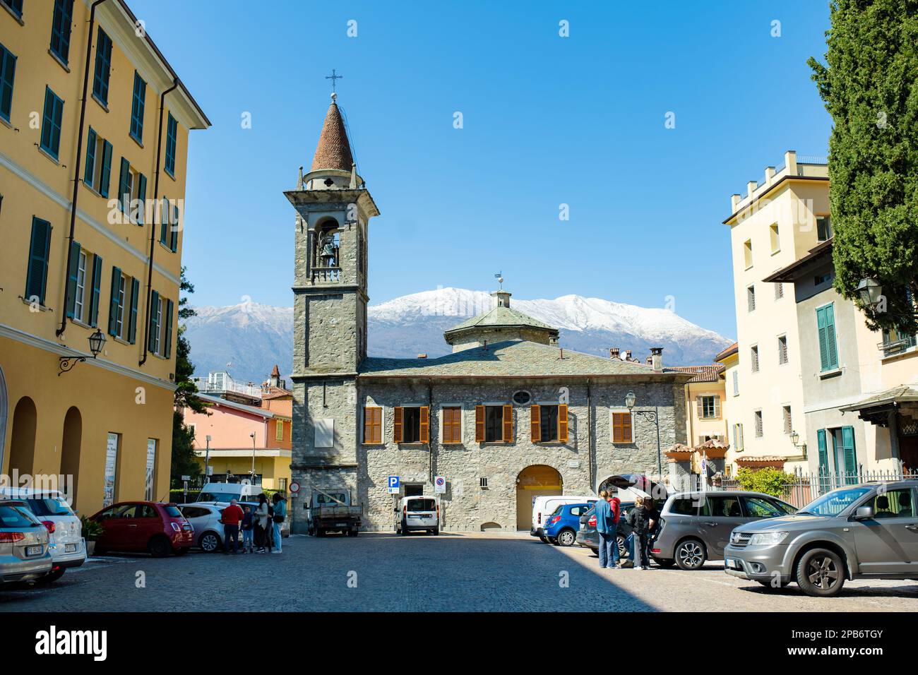 Bellano village lake como italy hi-res stock photography and images - Alamy