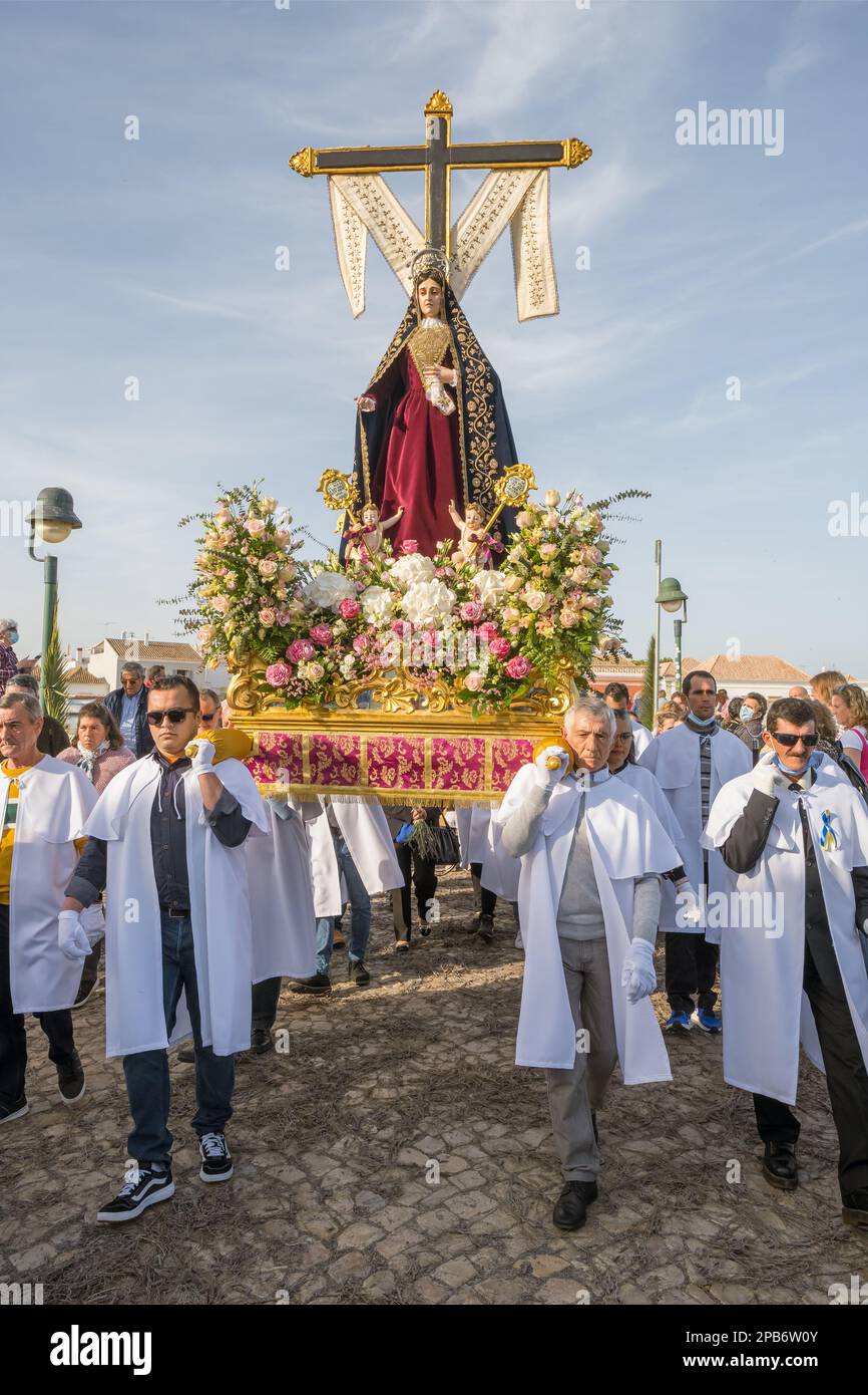 Triumphal Procession on Palm Sunday in Tavira, Algarve region, Portugal ...