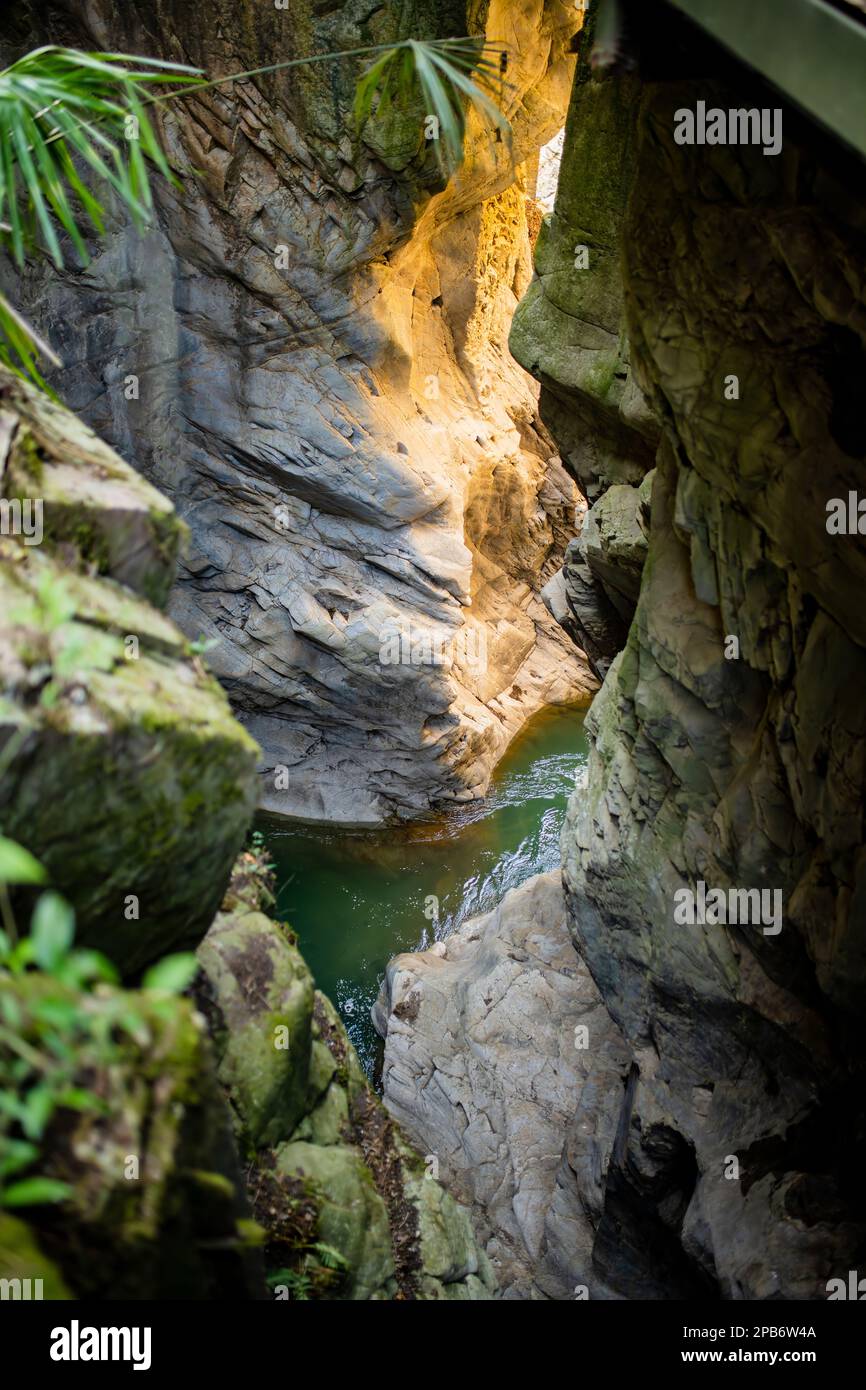 Orrido di Bellano, natural gorge created by the erosion of Pioverna ...
