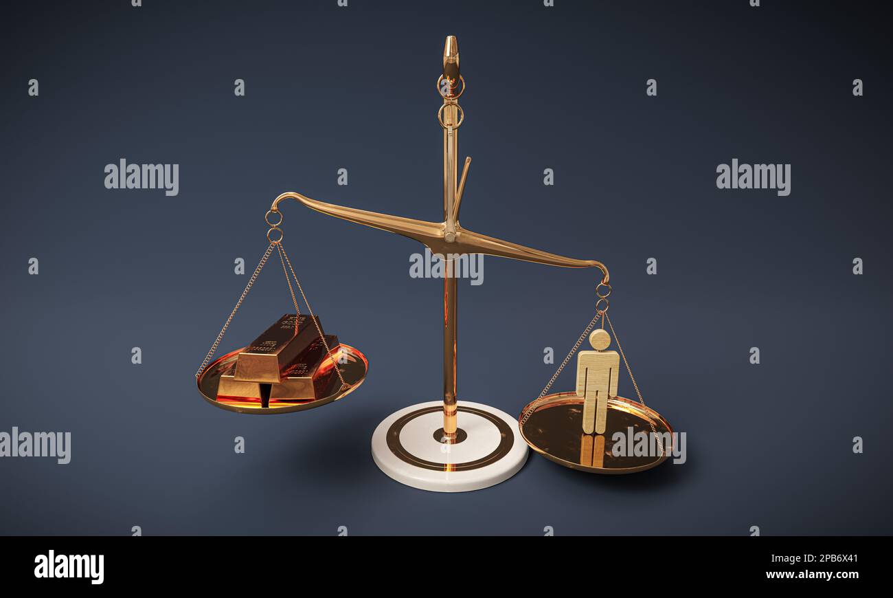 The value of a human being is greater than gold: symbolic man outweighs ...