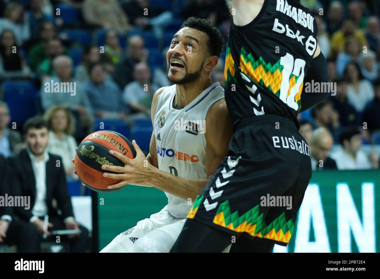 Madrid, Spain. 12th Mar, 2023. Player Nigel Williams-Goss of Real ...
