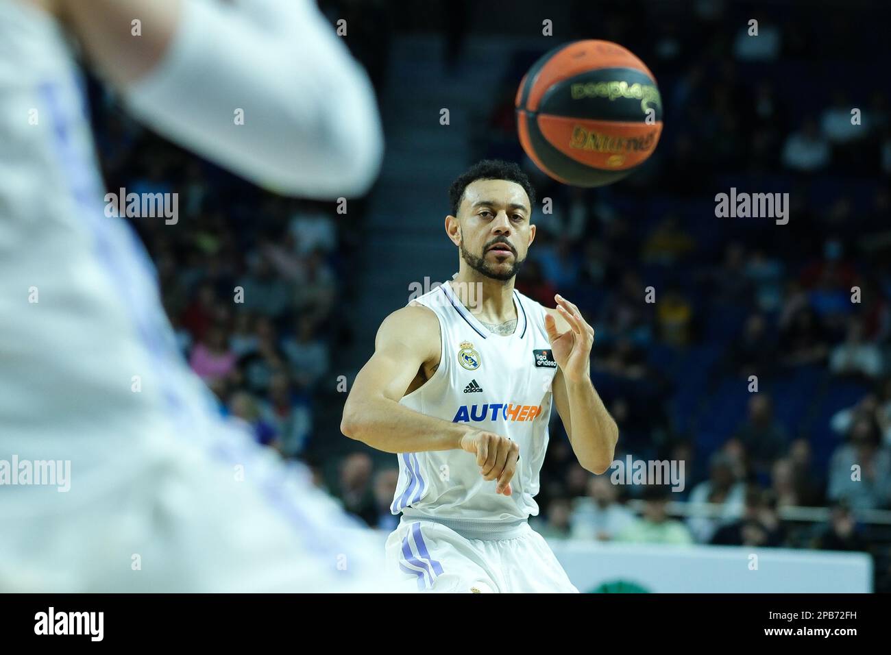 Madrid, Spain. 12th Mar, 2023. Player Nigel Williams-Goss of Real ...
