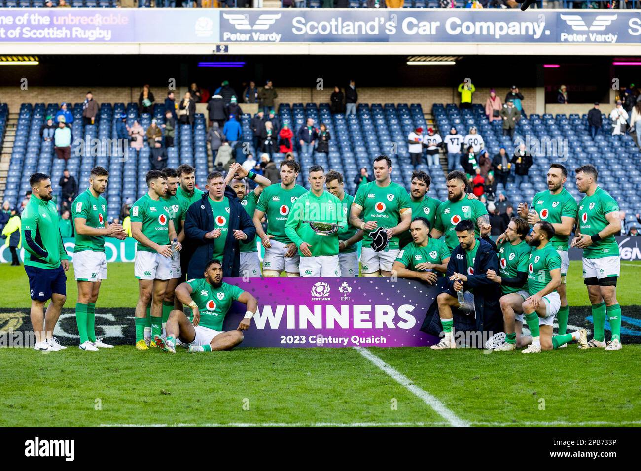 12th March 2023; Murrayfield Stadium, Edinburgh, Scotland: Six Nations ...