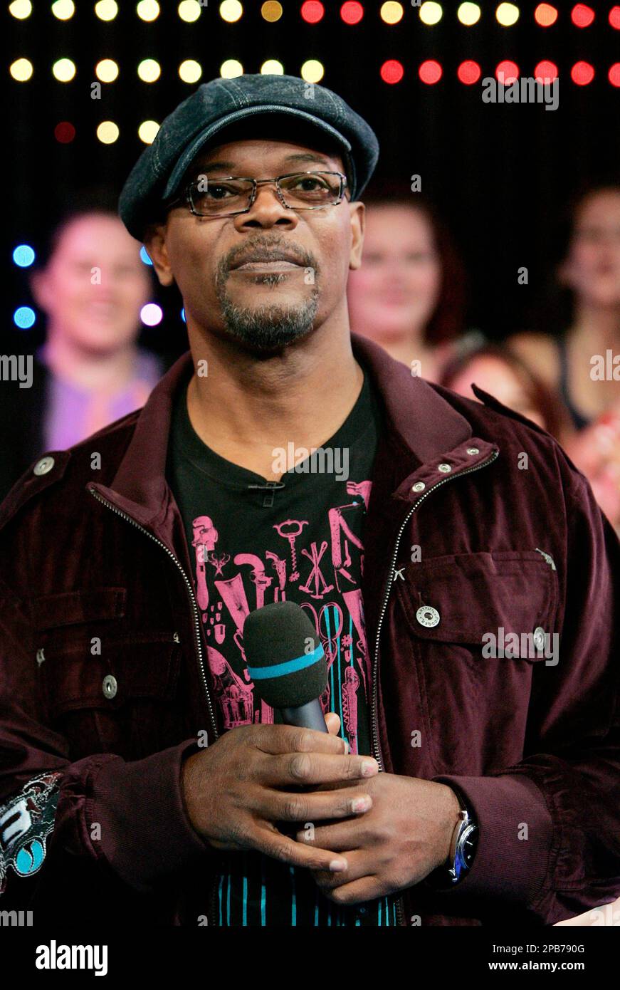 Actor Samuel L. Jackson appears on MTV's "Total Request Live" Tuesday ...