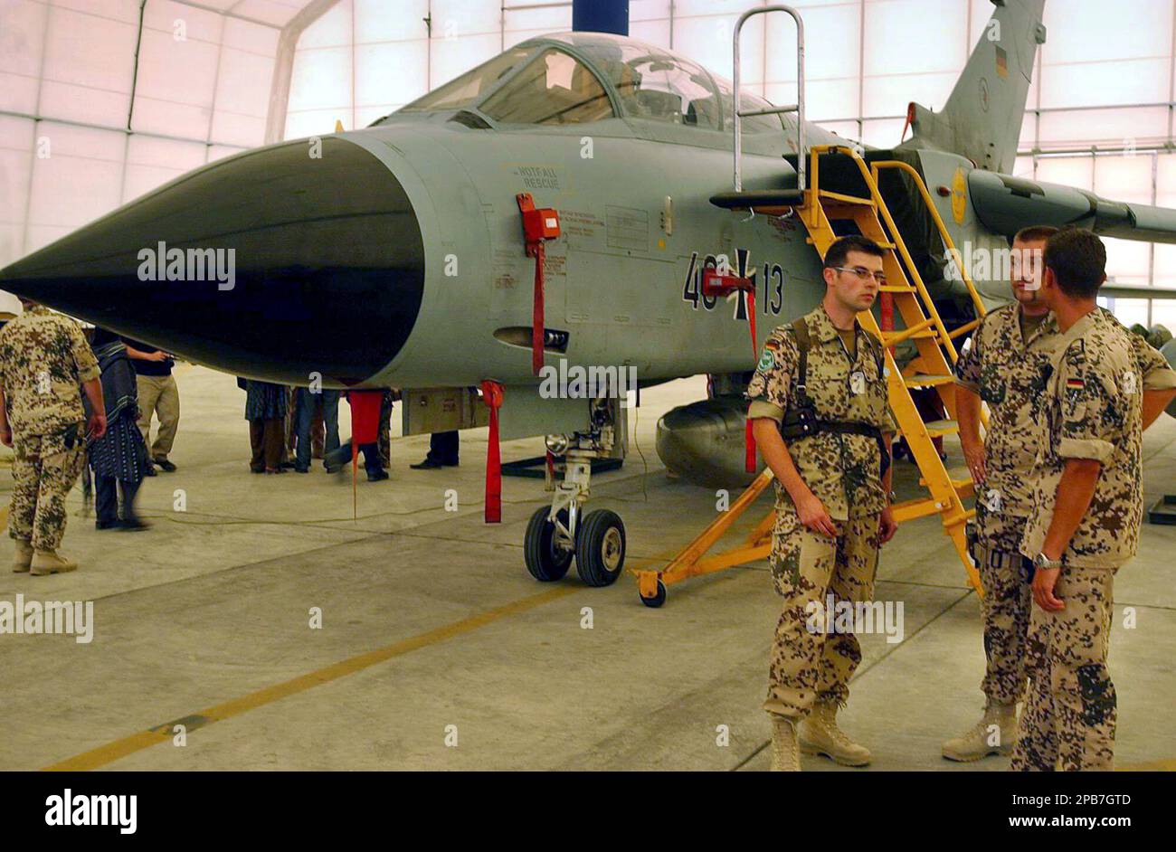 German soldiers, part of the International Security Assistance Force ...