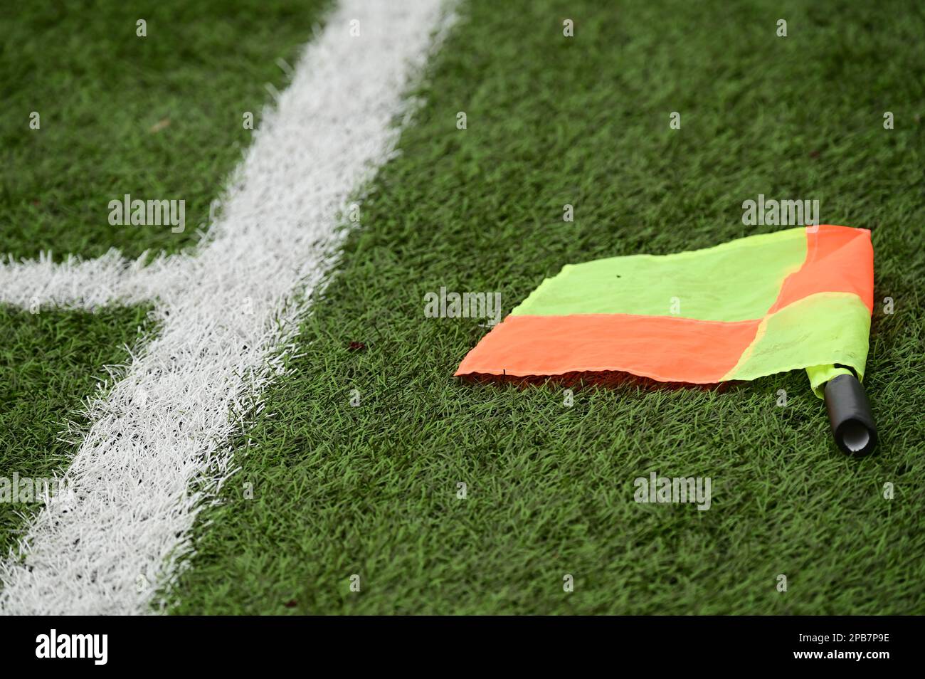 Assistant Referees flag Stock Photo - Alamy