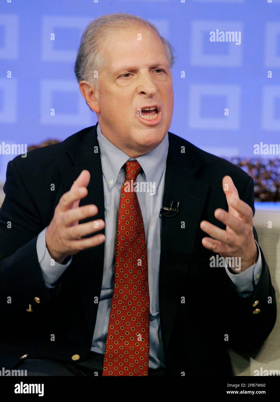 Beaufort Books President Eric Kampmann responds to a question during an ...