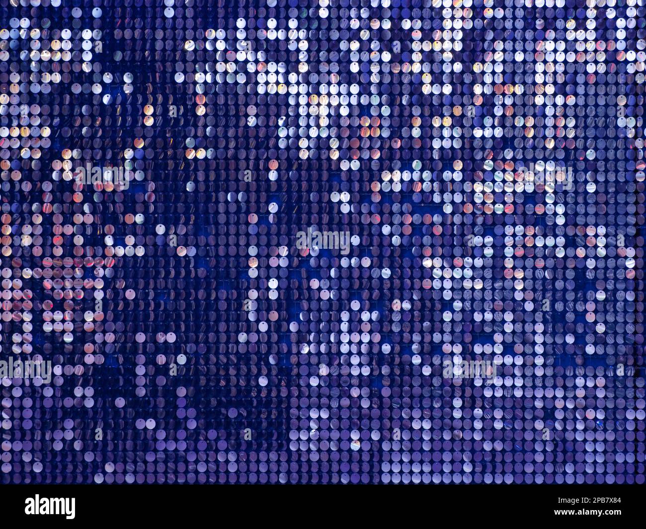 Abstract background with flickering and glittering silver colorful ...