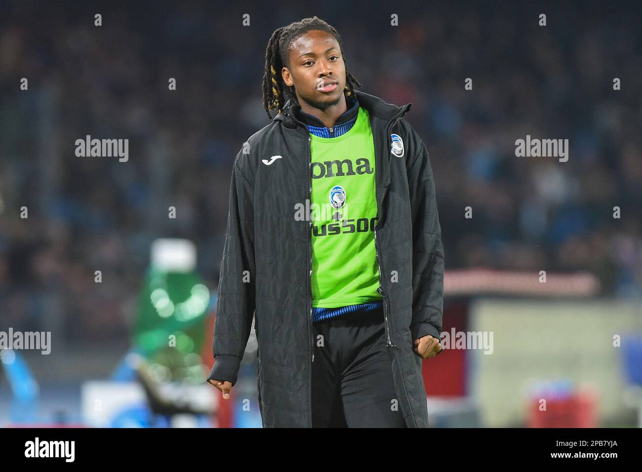 Naples, Italy. 11 Mar, 2023. Brandon Soppy of Atalanta BC during the ...
