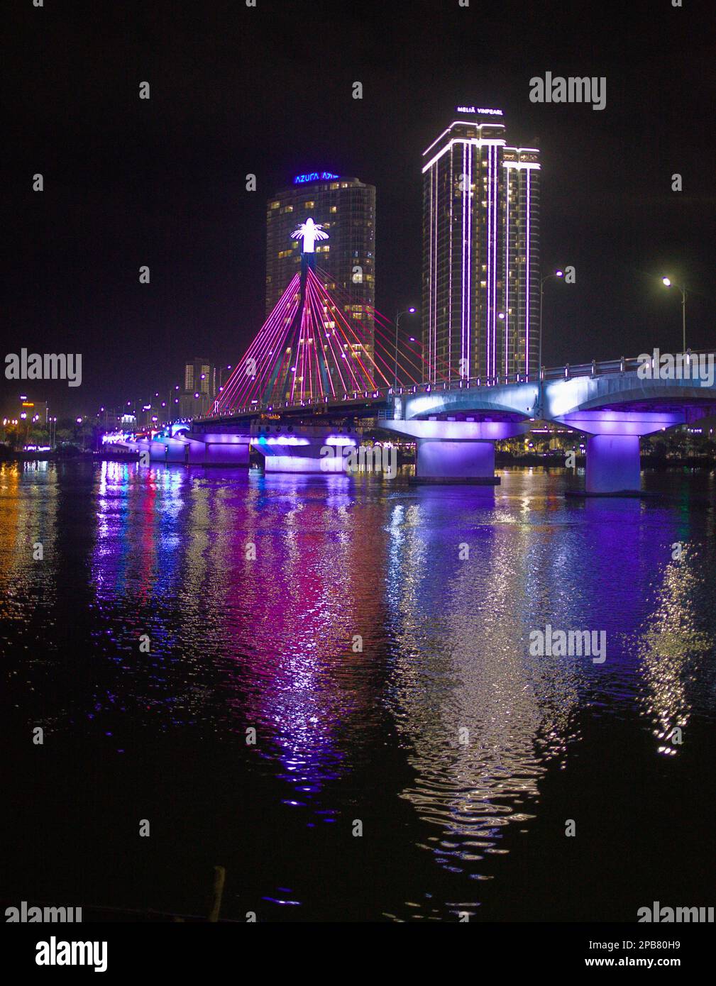 Vietnam, Da Nang, Cau Song Han Bridge, Han River Stock Photo - Alamy