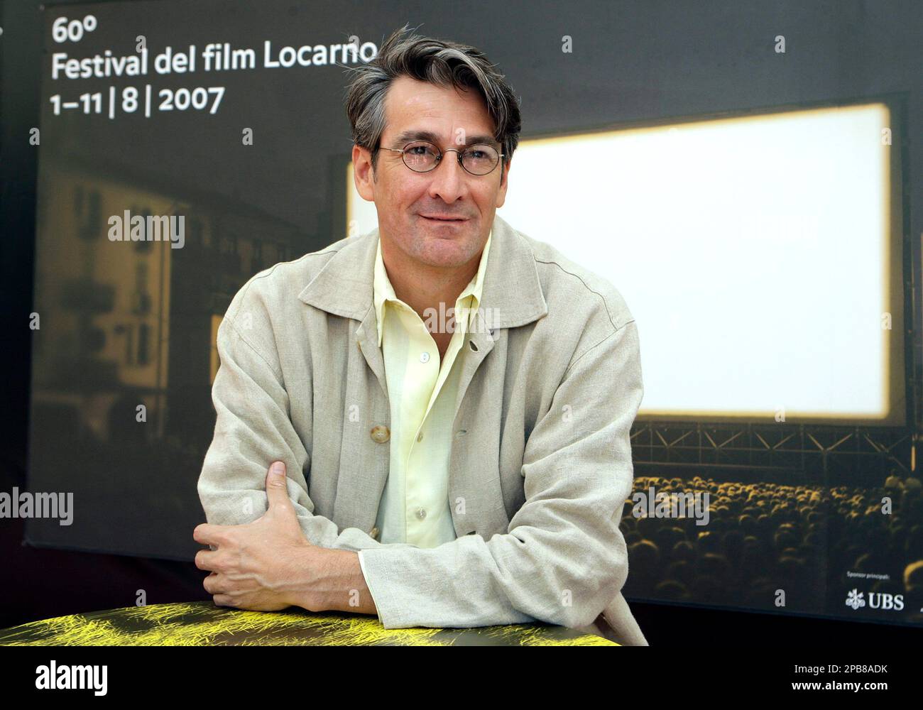 Italian film director Claudio del Punta poses during a photocall prior ...