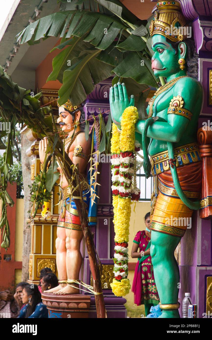 Malaysia, Kuala Lumpur, Batu Caves, Lord Hanuman Temple Stock Photo - Alamy