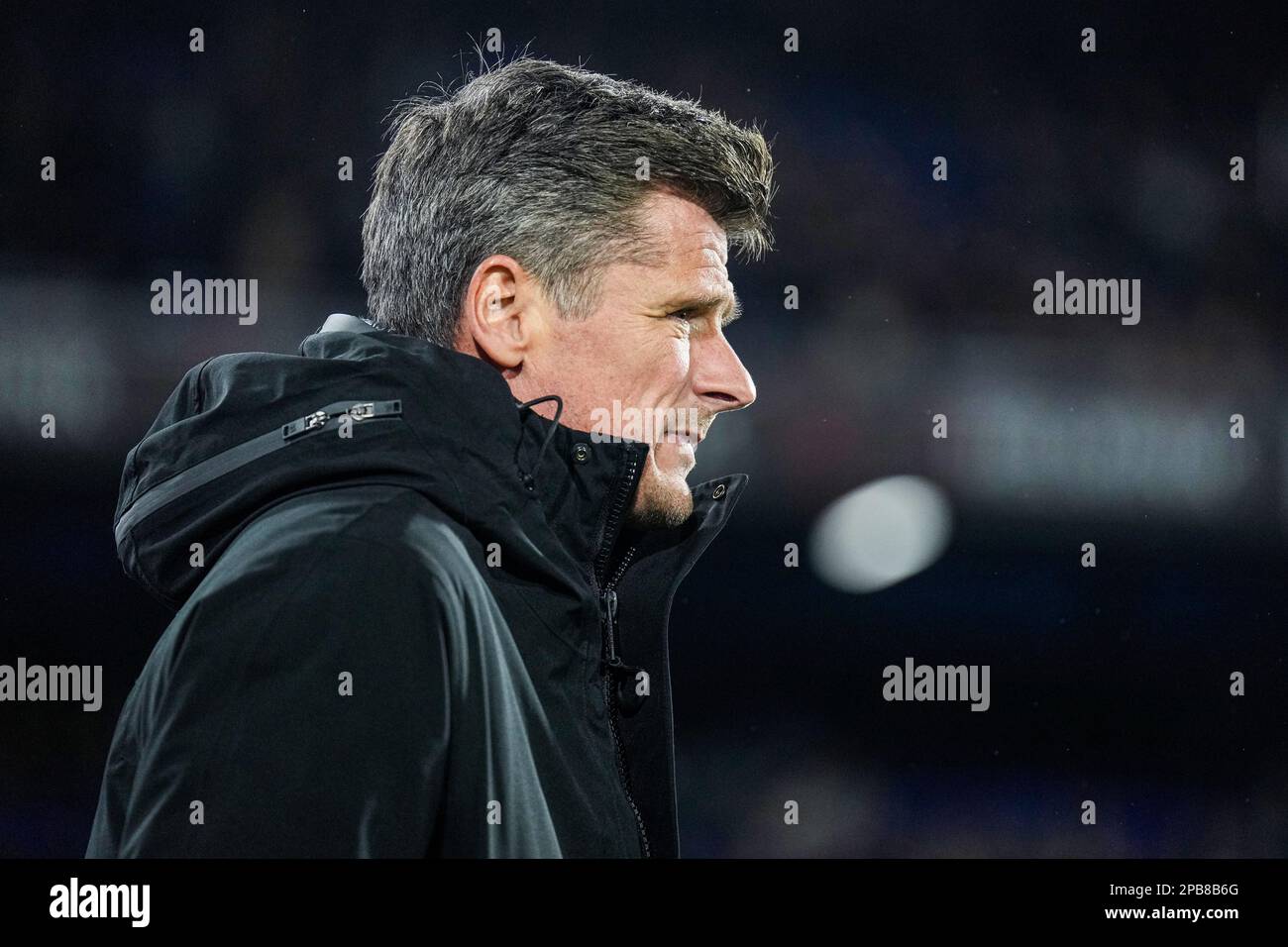 Rotterdam - FC Volendam coach Wim Jonk during the match between ...