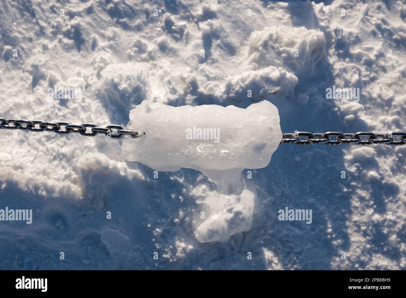 Frozen ice, Mount Śnieżka, Karpacz, Karkonosze Mountains (Giant ...